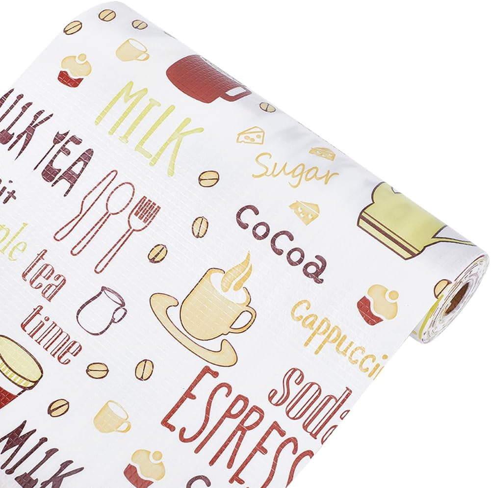 Plastic Drawer Liners Shelf Cabinet Closet Cupboard Mat Roll Non ...