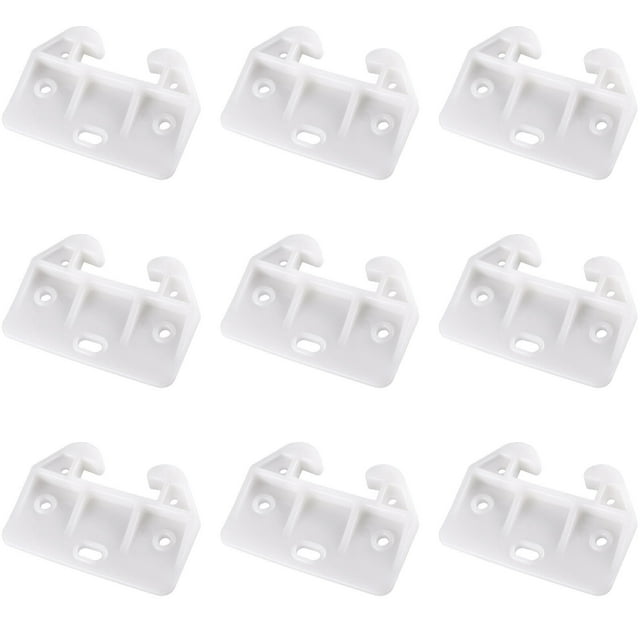 Plastic Drawer Rail Guides Wardrobe Track Center Mount Cupboard Table ...