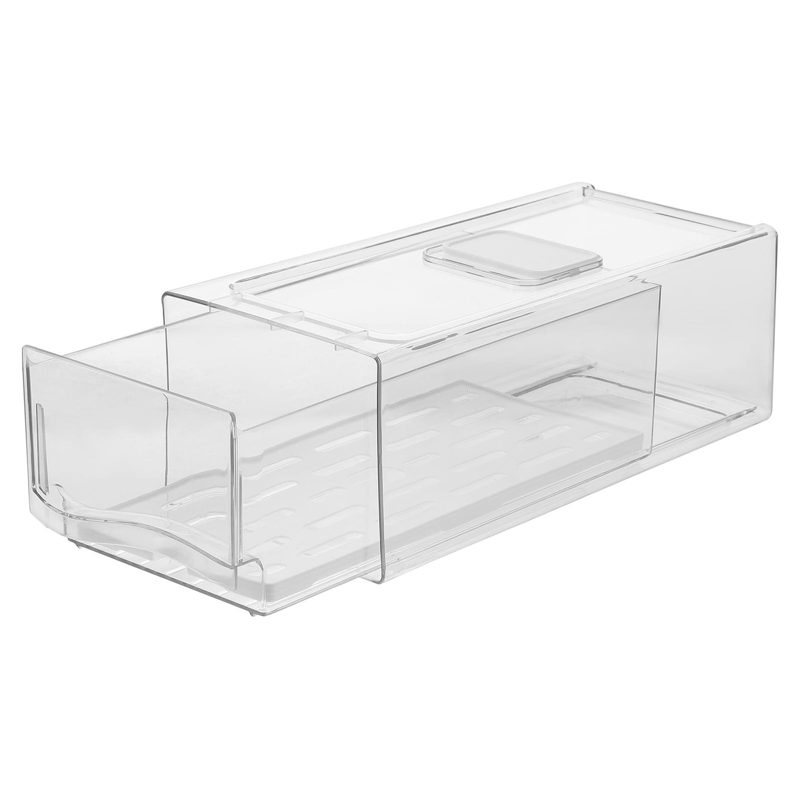 Plastic Drawers Cheese Container for Fridge Organizer Storage - Walmart.com