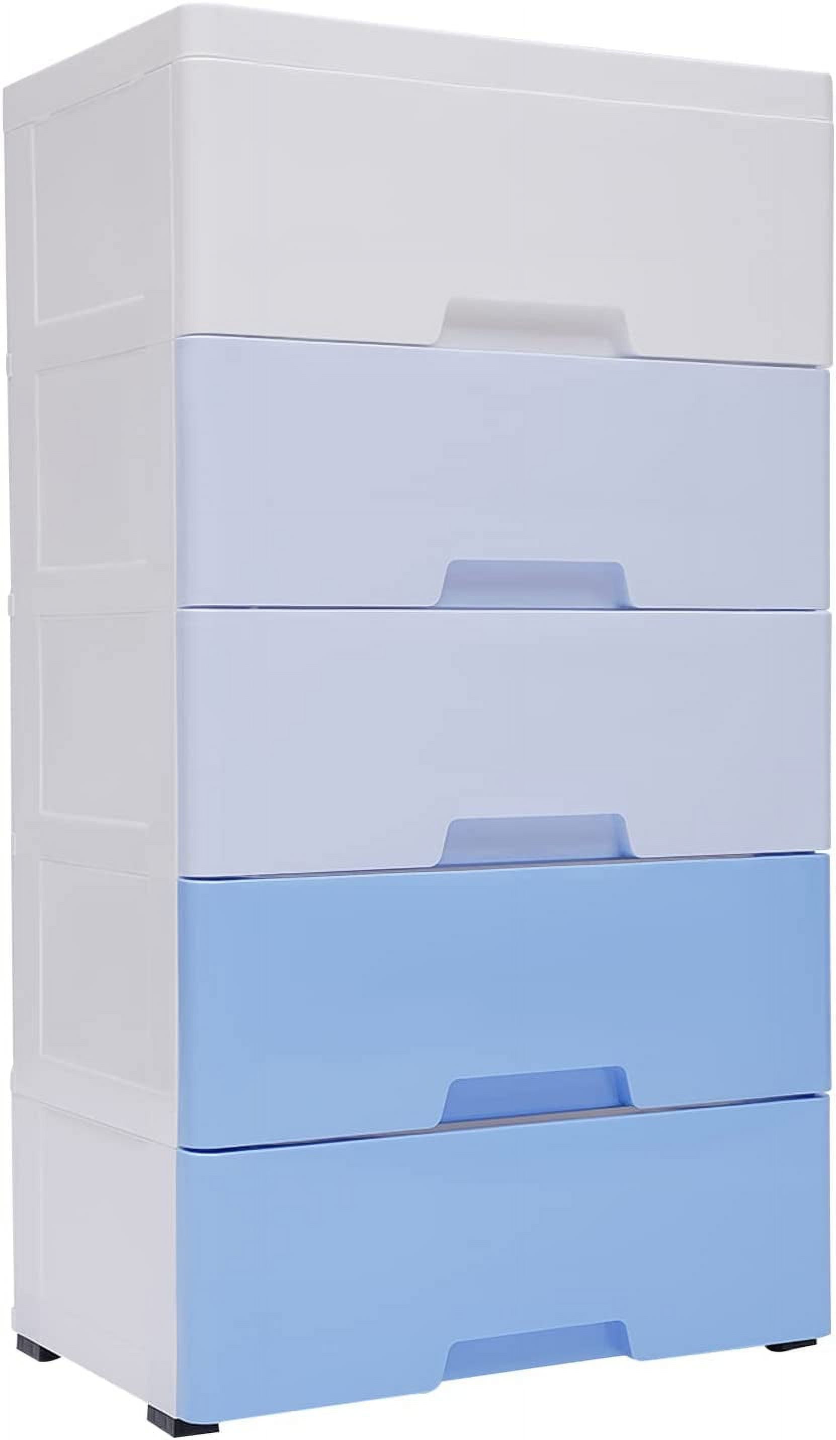 Plastic Dresser, Plastic Drawers Dresser, Clothes Drawer, Storage ...