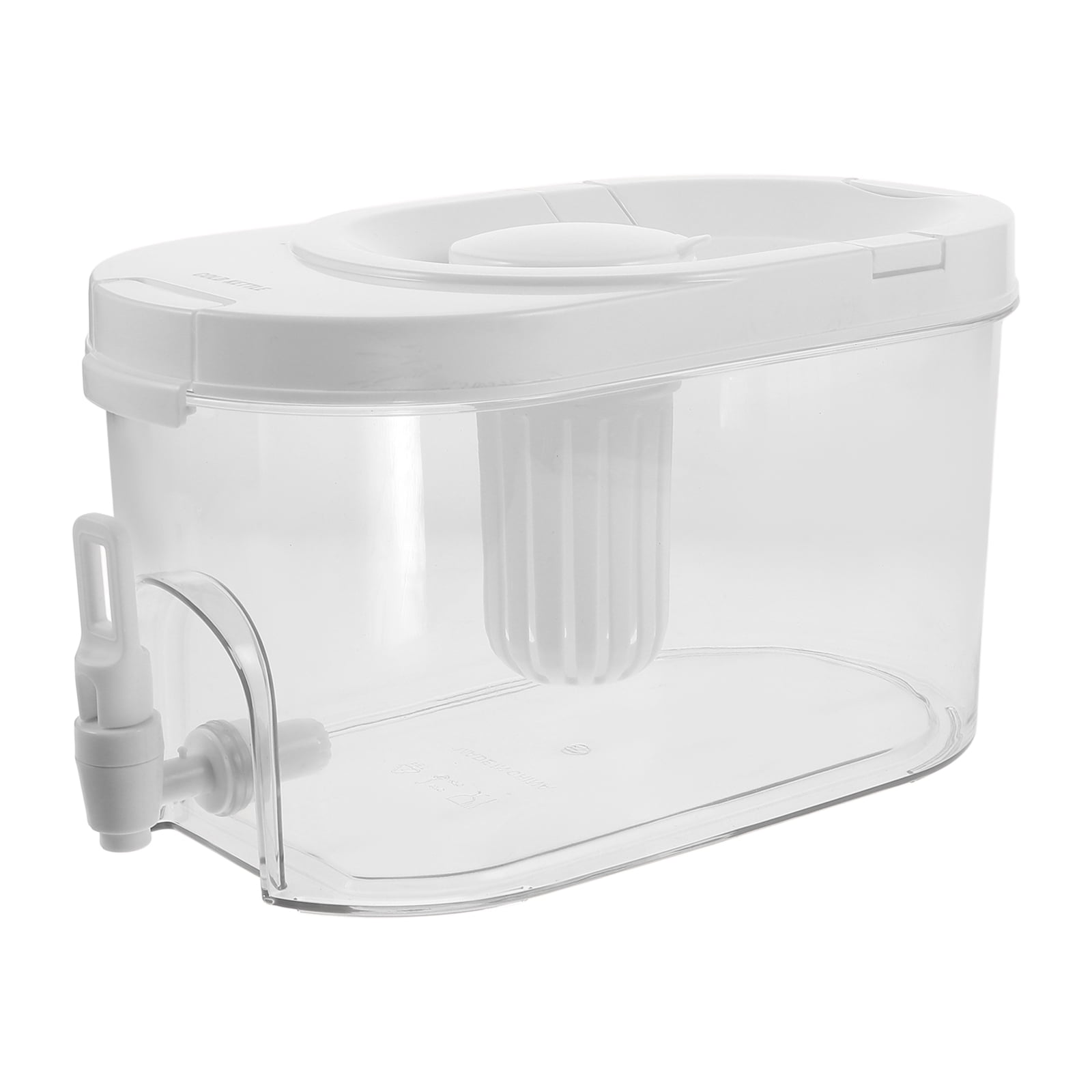 Plastic Drink Dispenser with Spigot Gallon Beverage Dispenser Cold ...