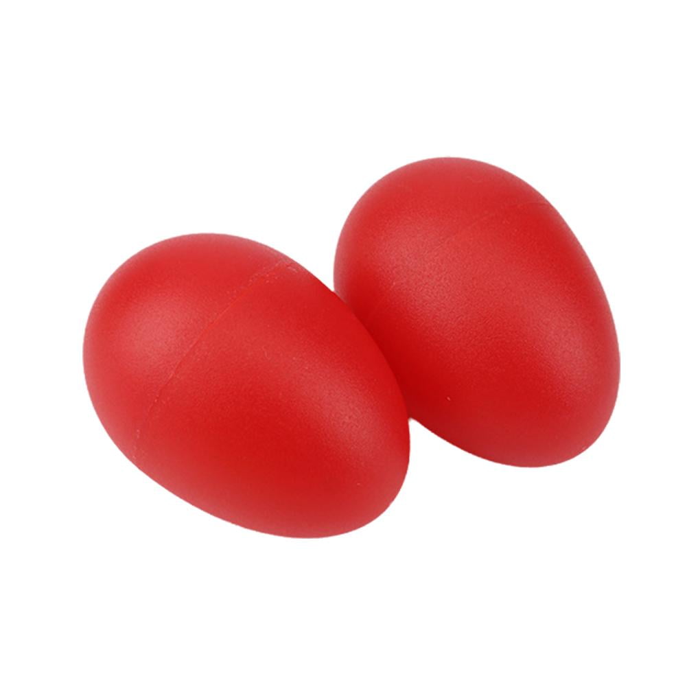 Plastic Egg Shakers Percussion Musical Egg Maracas Colors Easter Eggs ...