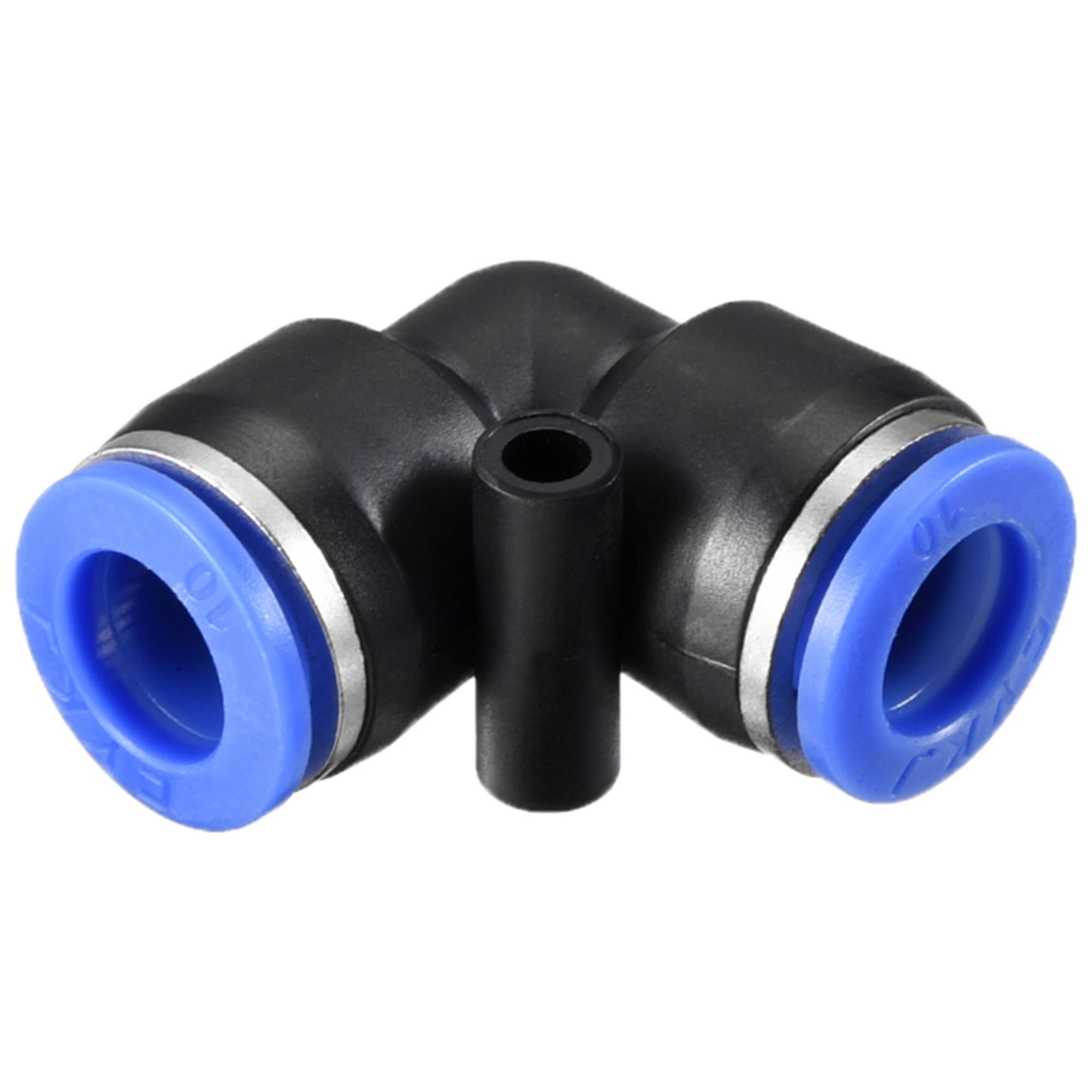 Plastic Elbow Push to Connect Tube Fitting 10mm Tube OD Pneumatic Air ...