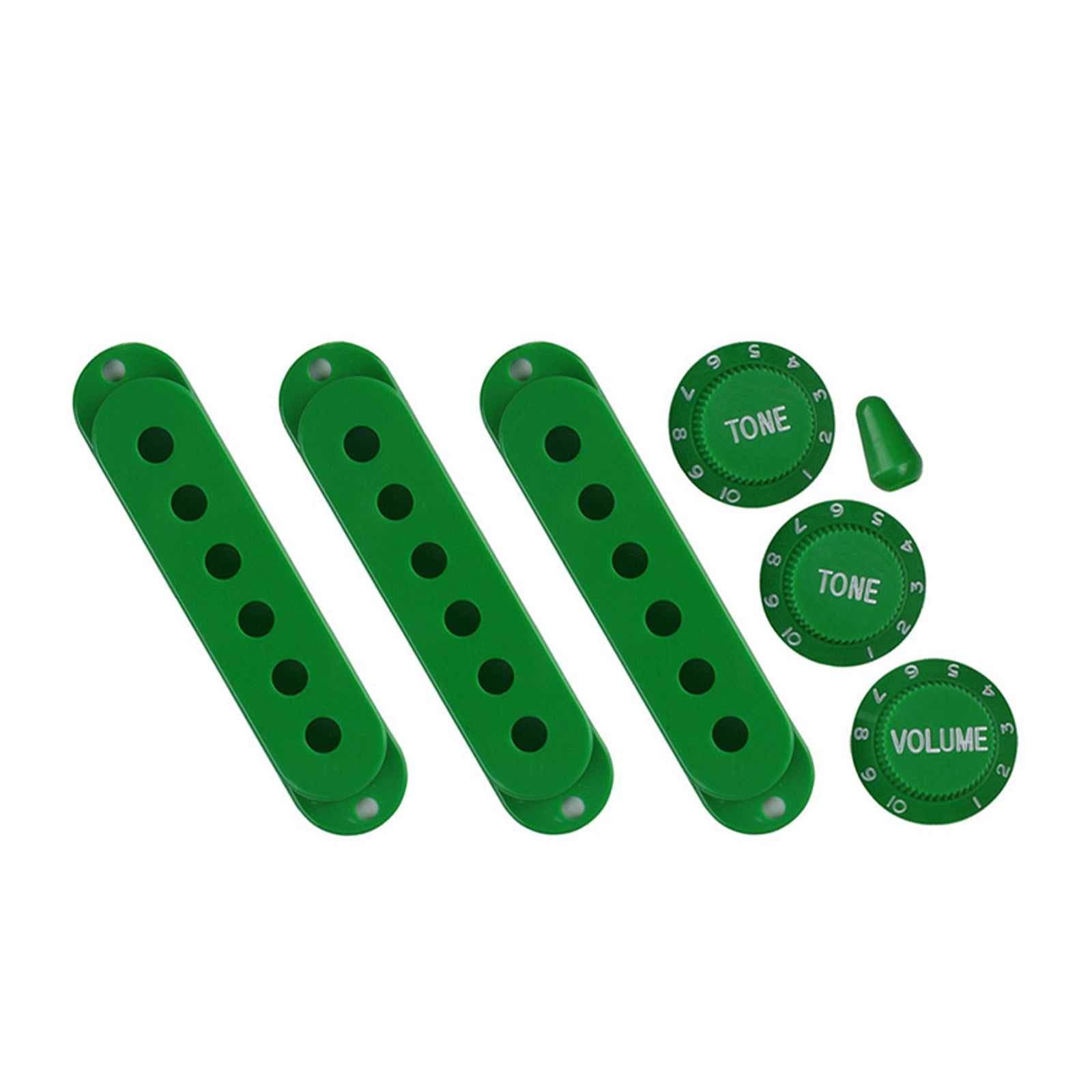 Plastic Electric Guitar Pickup Cover Single Coil Covers with Volumes ...