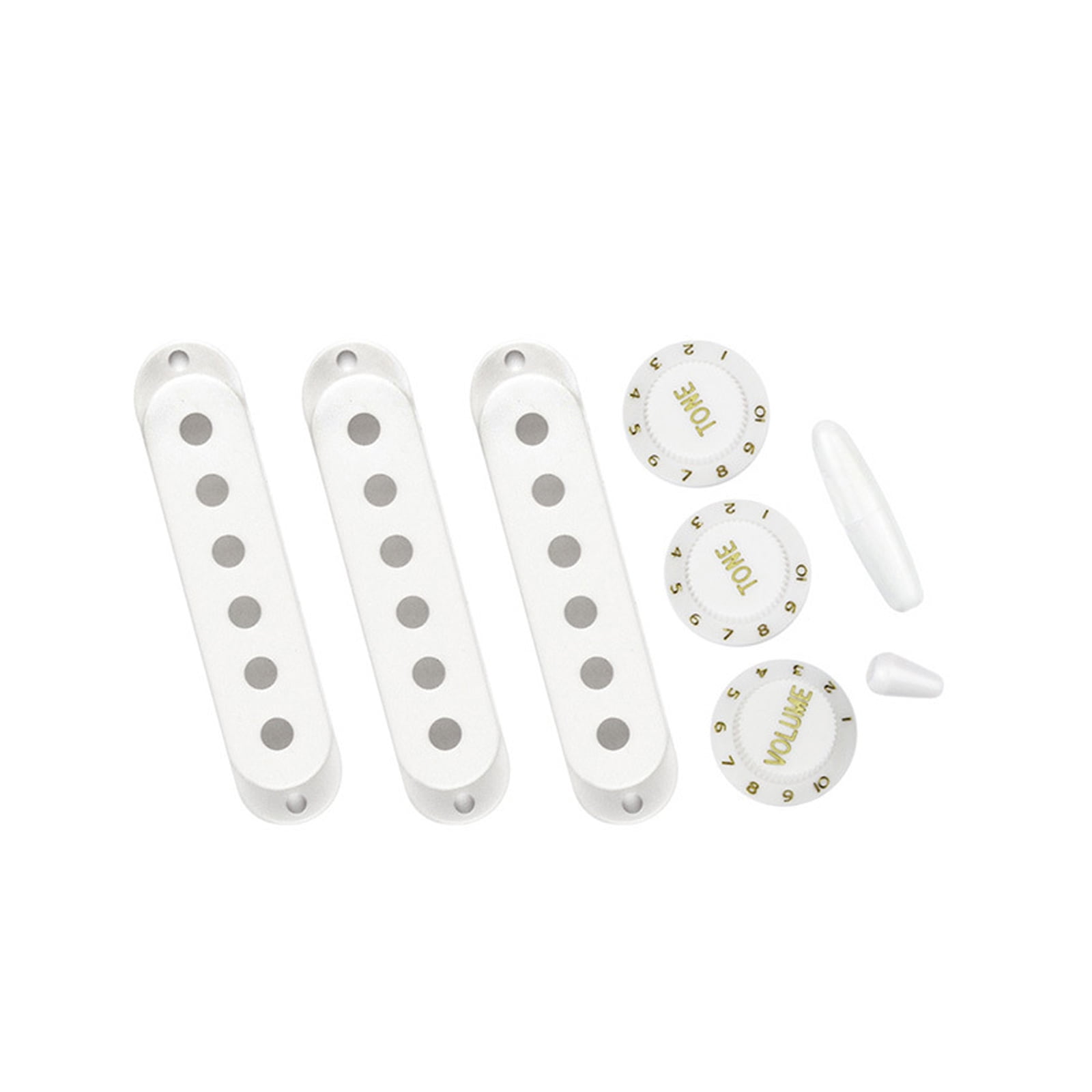 Plastic Electric Guitar Pickup Cover Single Coil Covers with Volumes ...