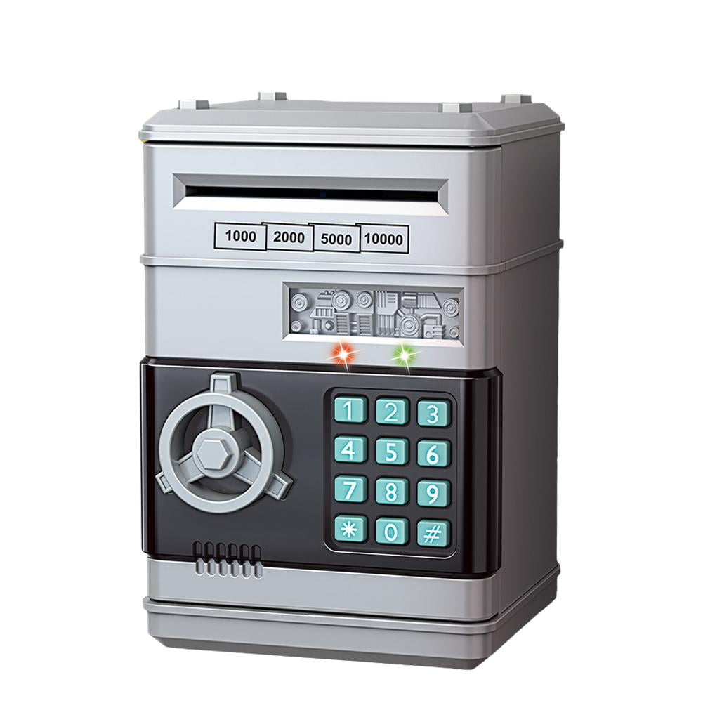 Plastic Electronic ATM Safe Toy with Digital Lock, Password Change ...