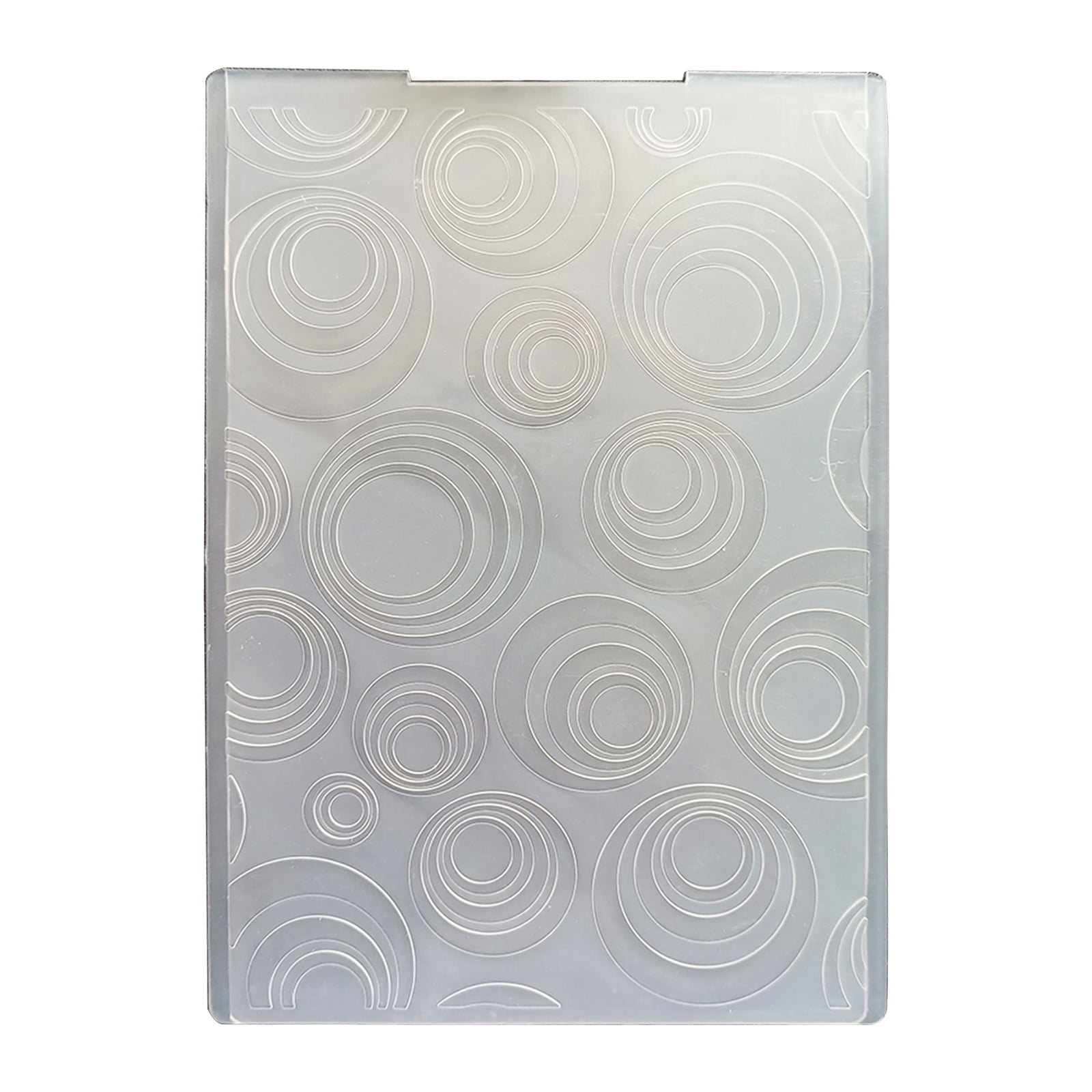 Plastic Embossing Folder Round Circle Template for DIY Scrapbooking Art ...