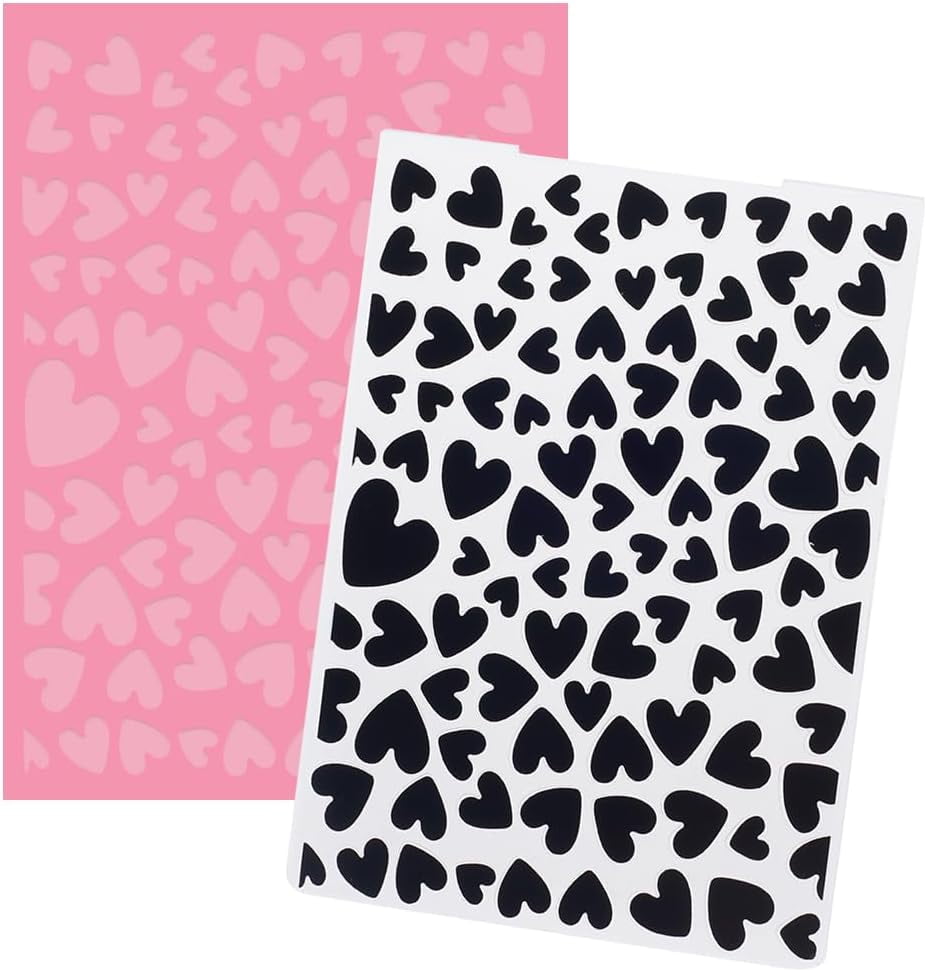 Plastic Embossing Folders Concave-Convex Embossing Stencils for ...