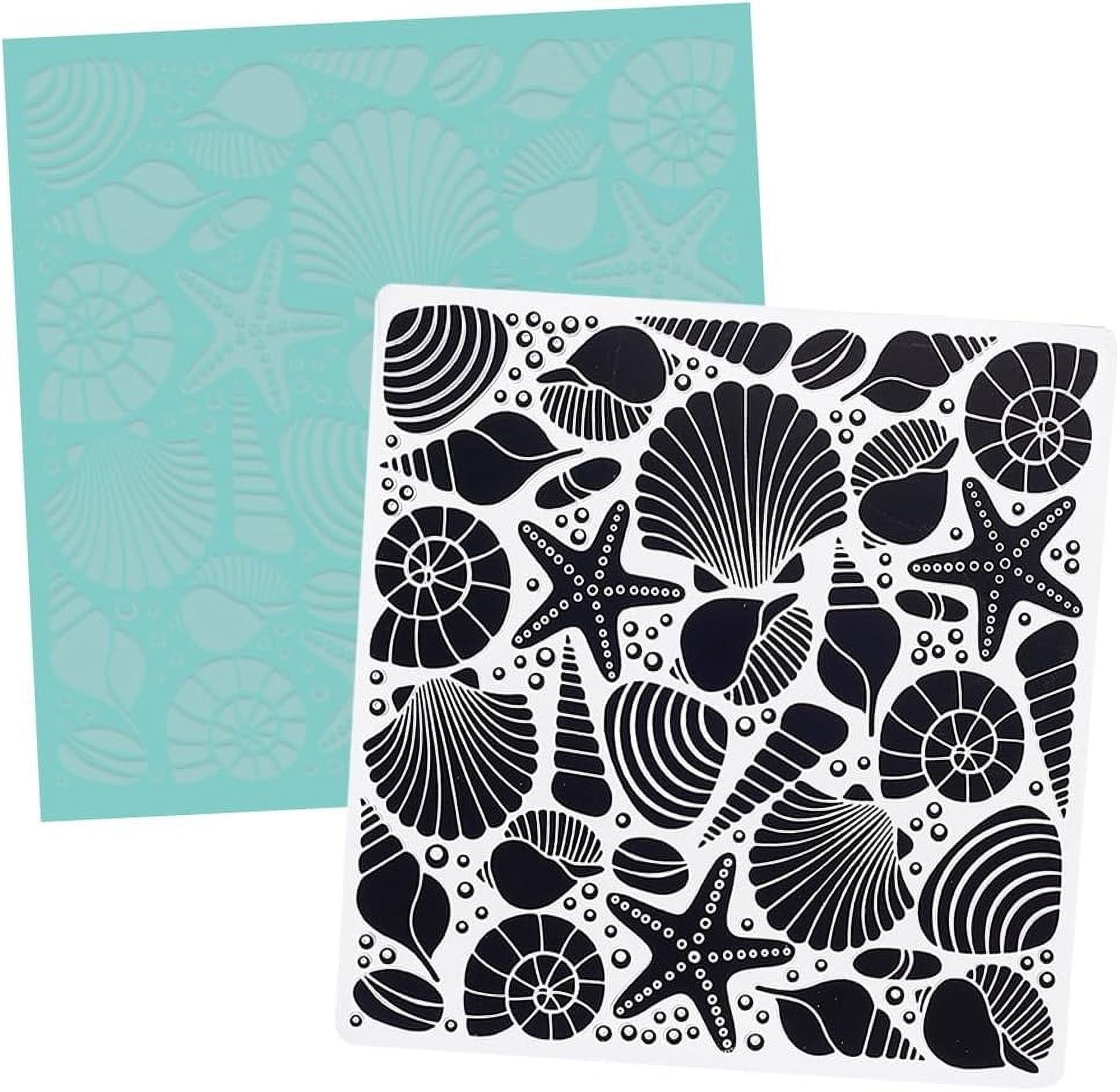 Plastic Embossing Folders Concave-Convex Embossing Stencils for ...