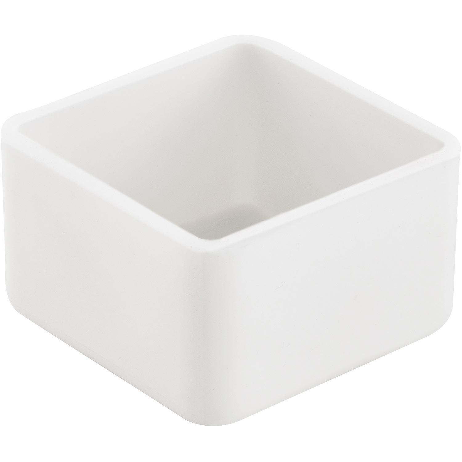 Plastic End Cap, 1-5/8" x 1-5/8", White, Lot of 5 - Walmart.com
