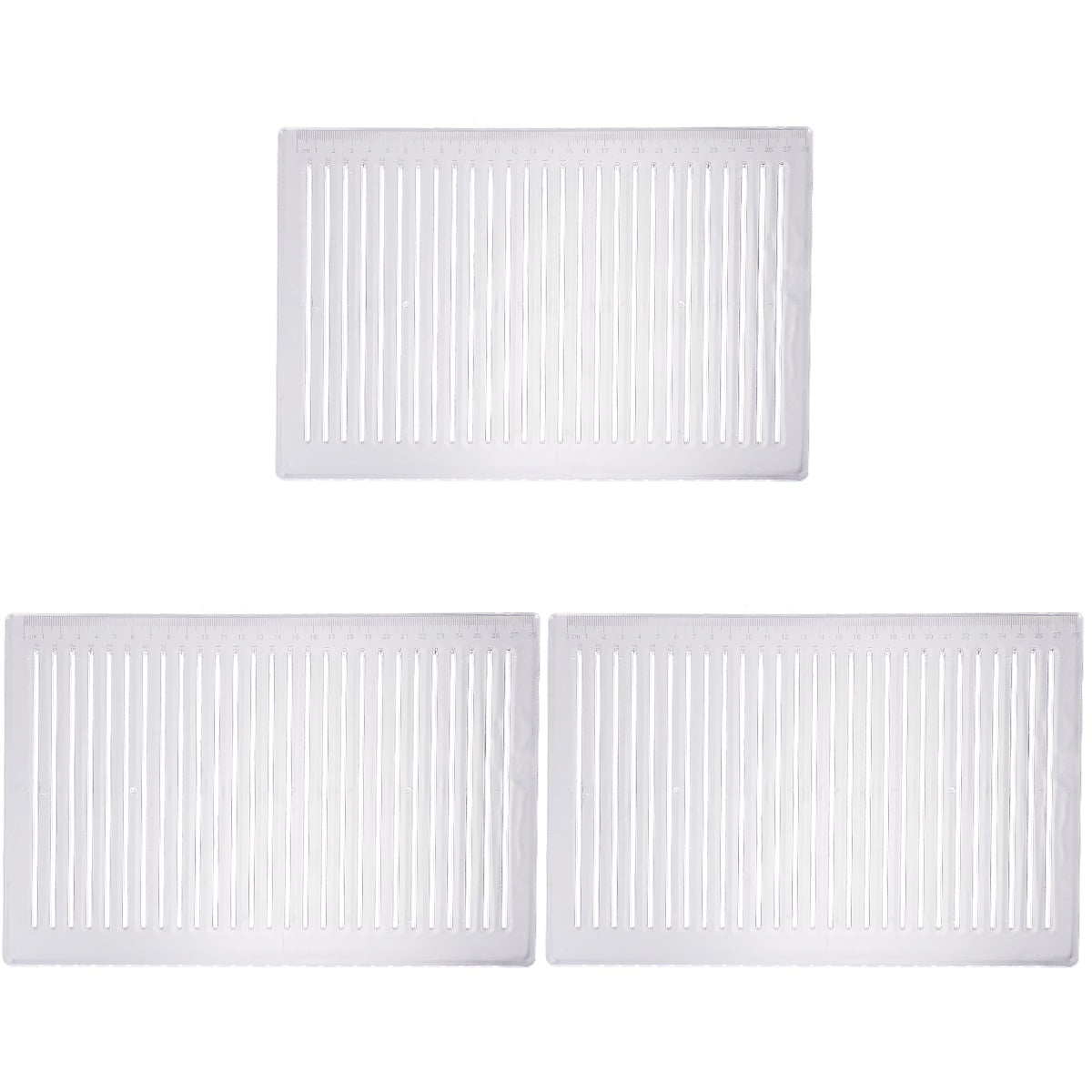 Plastic Envelope Line Drawing Ruler Exam Measuring Students 12 Inch ...