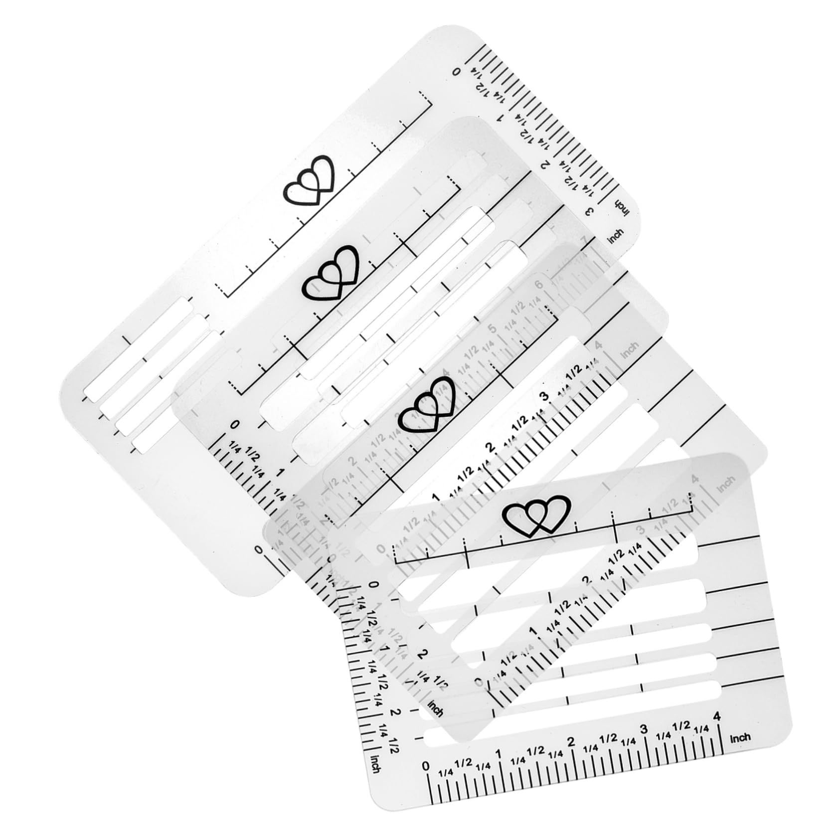 Plastic Envelopes 4pcs Letter Mold Stencils Lettering Stencils ...