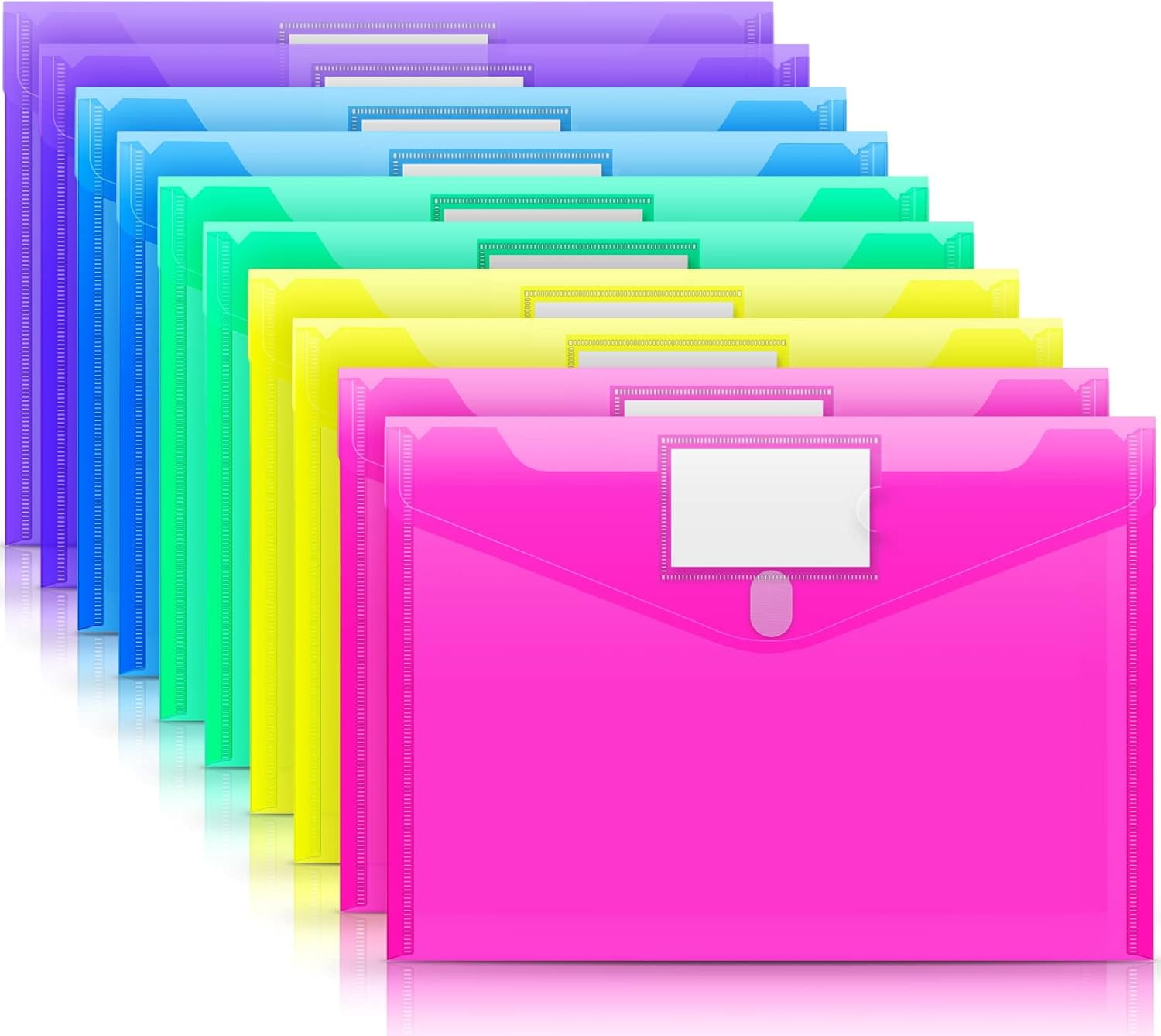 Plastic Envelopes Poly Envelopes, Clear Document Folders File Folders ...