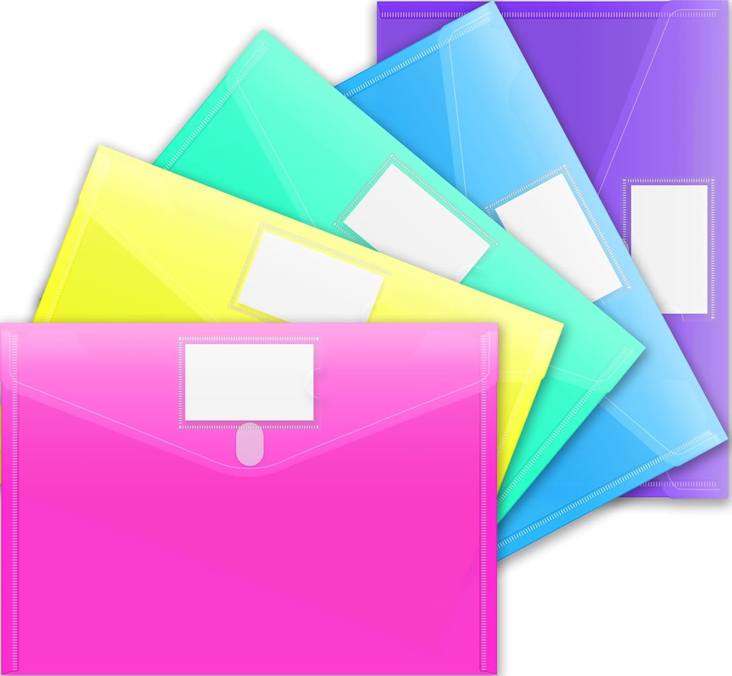 Plastic Envelopes Poly Envelopes, Clear Document Folders File Folders ...