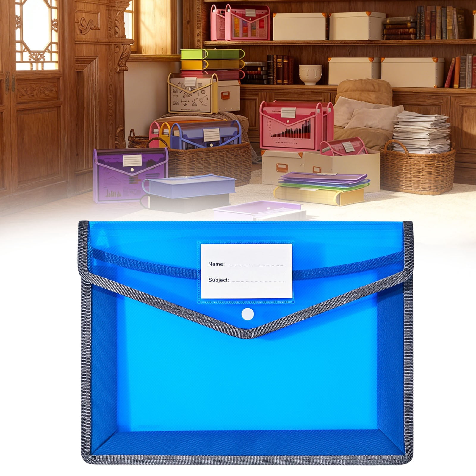 Plastic Expandable File Organizer Folder,Thicked,No Divided,Waterproof ...