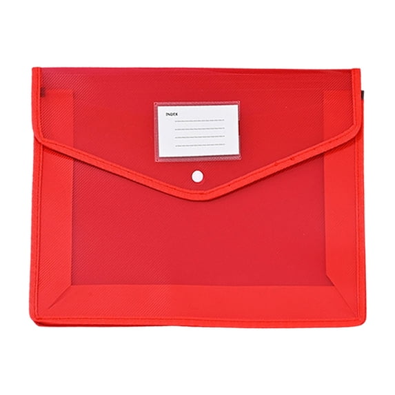Plastic Expandable File Organizer Folder, Transparent Document Holder ...