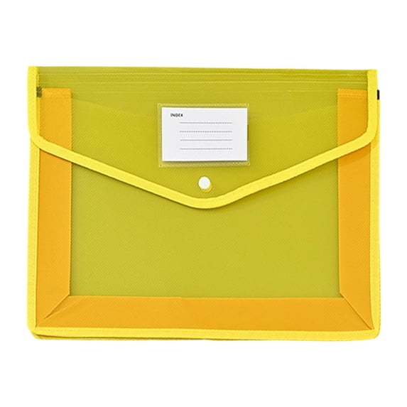 Plastic Expandable File Organizer Folder, Transparent Document Holder ...