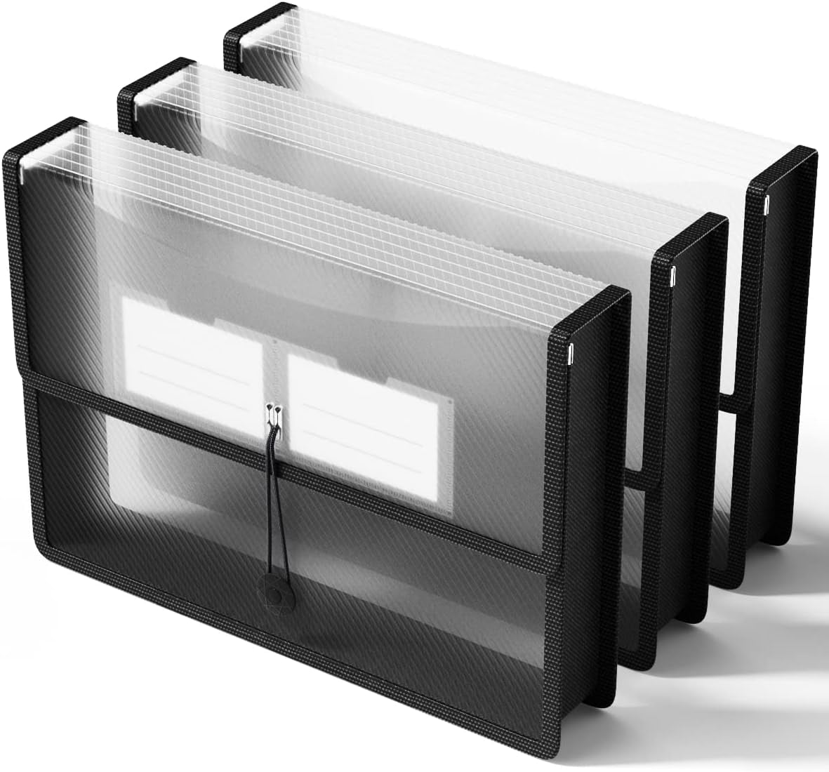 Plastic Expanding File Folder, Transparent envelopes with Snap Closure ...