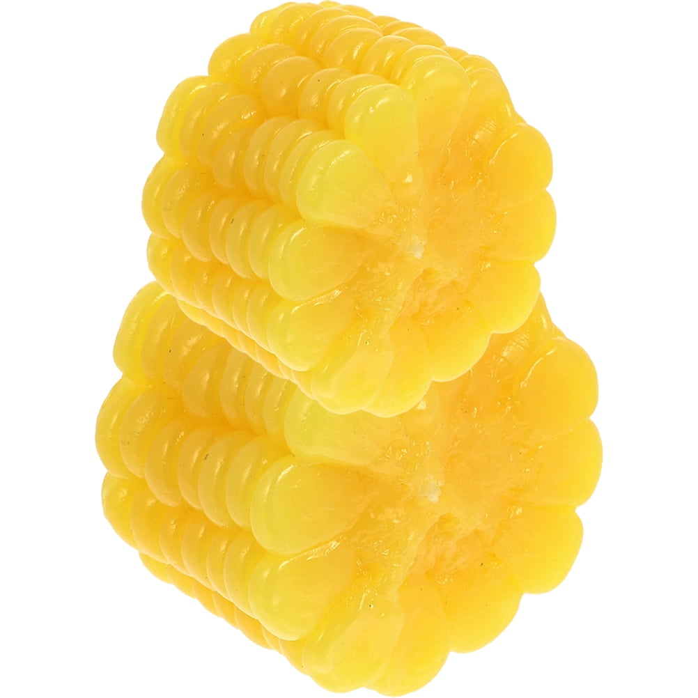 Plastic Fake Corn Cut DIY Accessories Simulation Ornament Vegetable ...