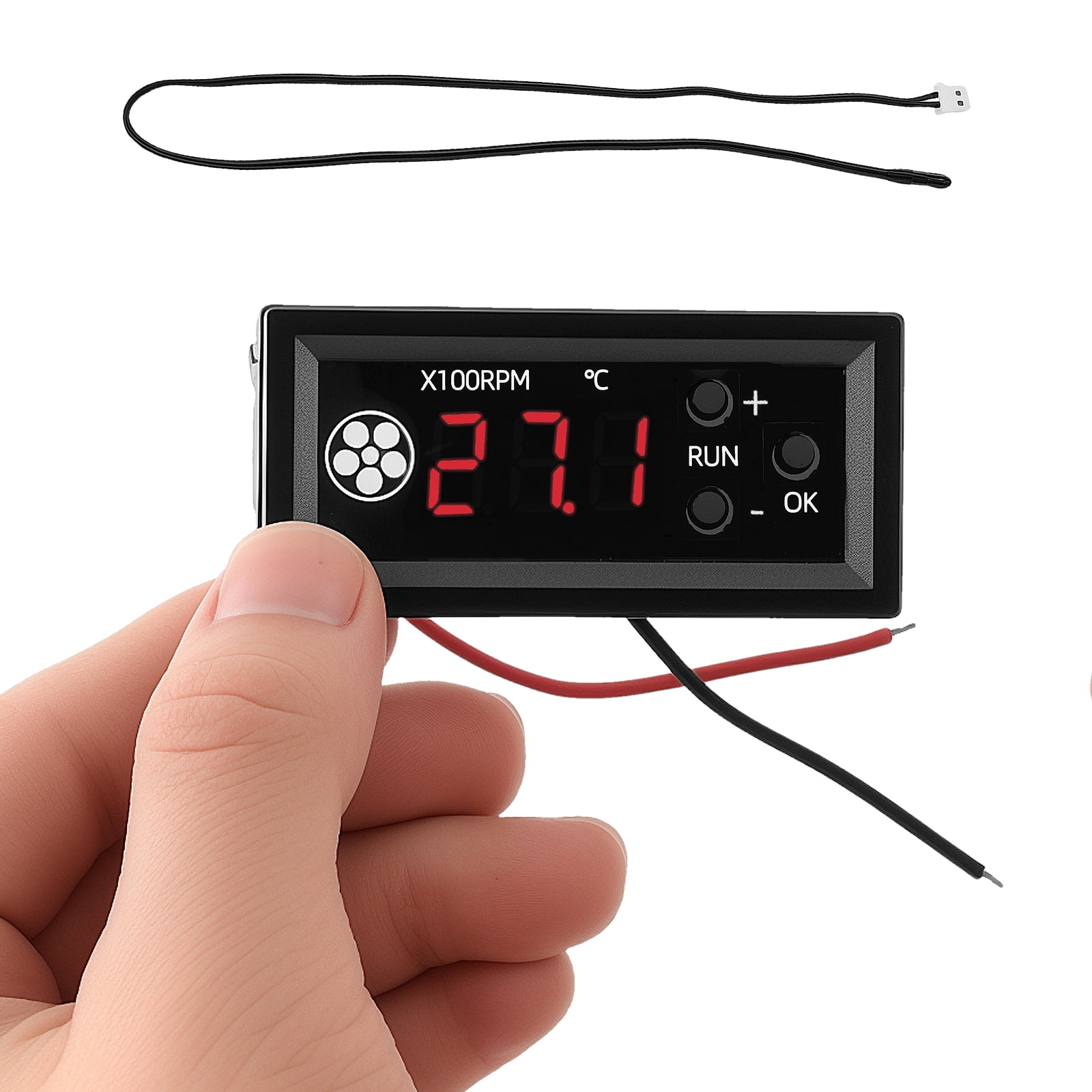 Plastic Fan Temperature Controller Smart Adjustment Fan Speed ...