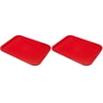 Plastic Fast Food Tray 12 x 16 Inches Slate Durable Lightweight ...