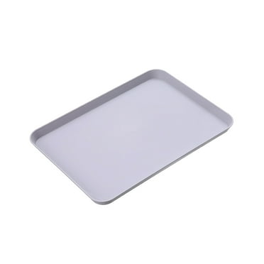 Black Square Plastic Compartment Serving Tray 12-inch - Walmart.com