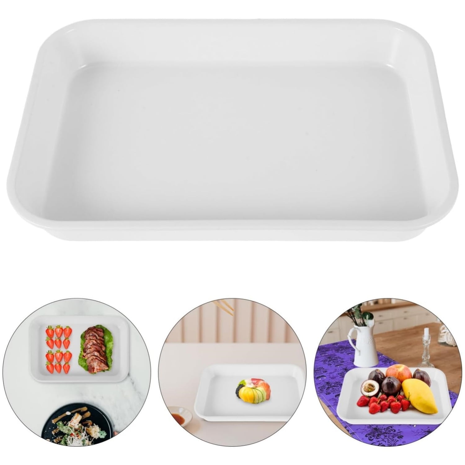 Plastic Fast Food Trays,Cafeteria Trays,Serving Trays,Reusable Food ...