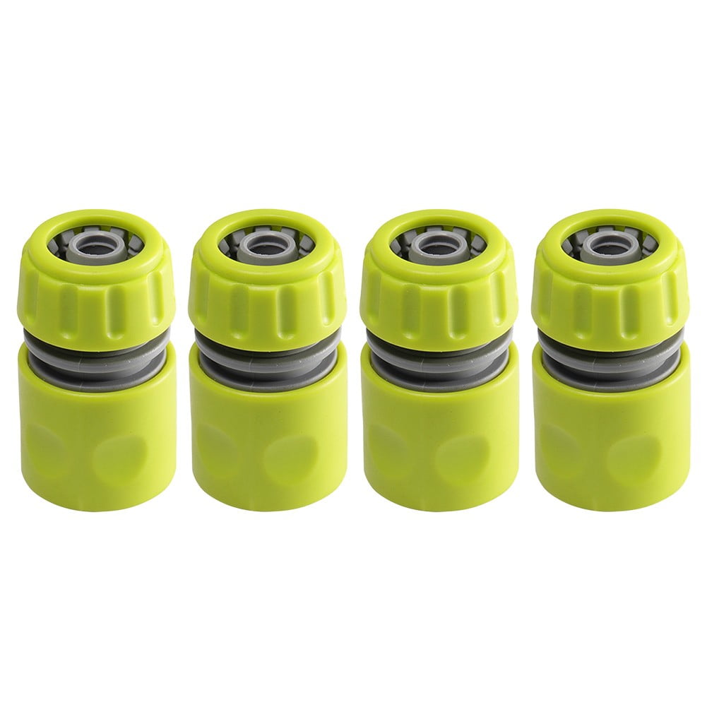 Plastic Faucet Connection Kit 4 Piece Set - Garden Hose Connectors 12 ...