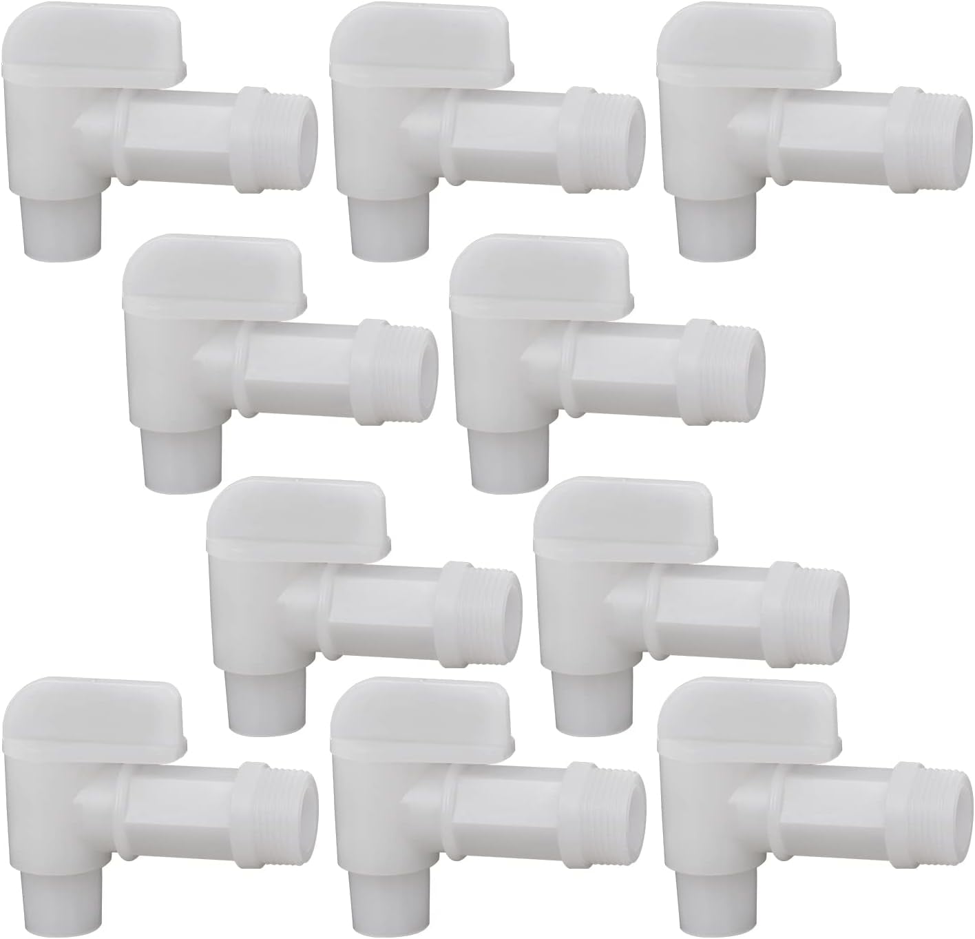 Plastic Faucet Spigot Drum Faucet, 3/4 NPT Spigot Faucet for Water Jug ...