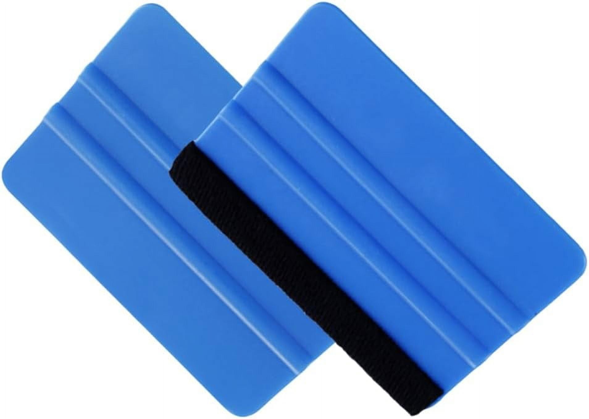 Plastic Felt Edge Squeegee 4 Inch for Car Vinyl Scraper Decal ...