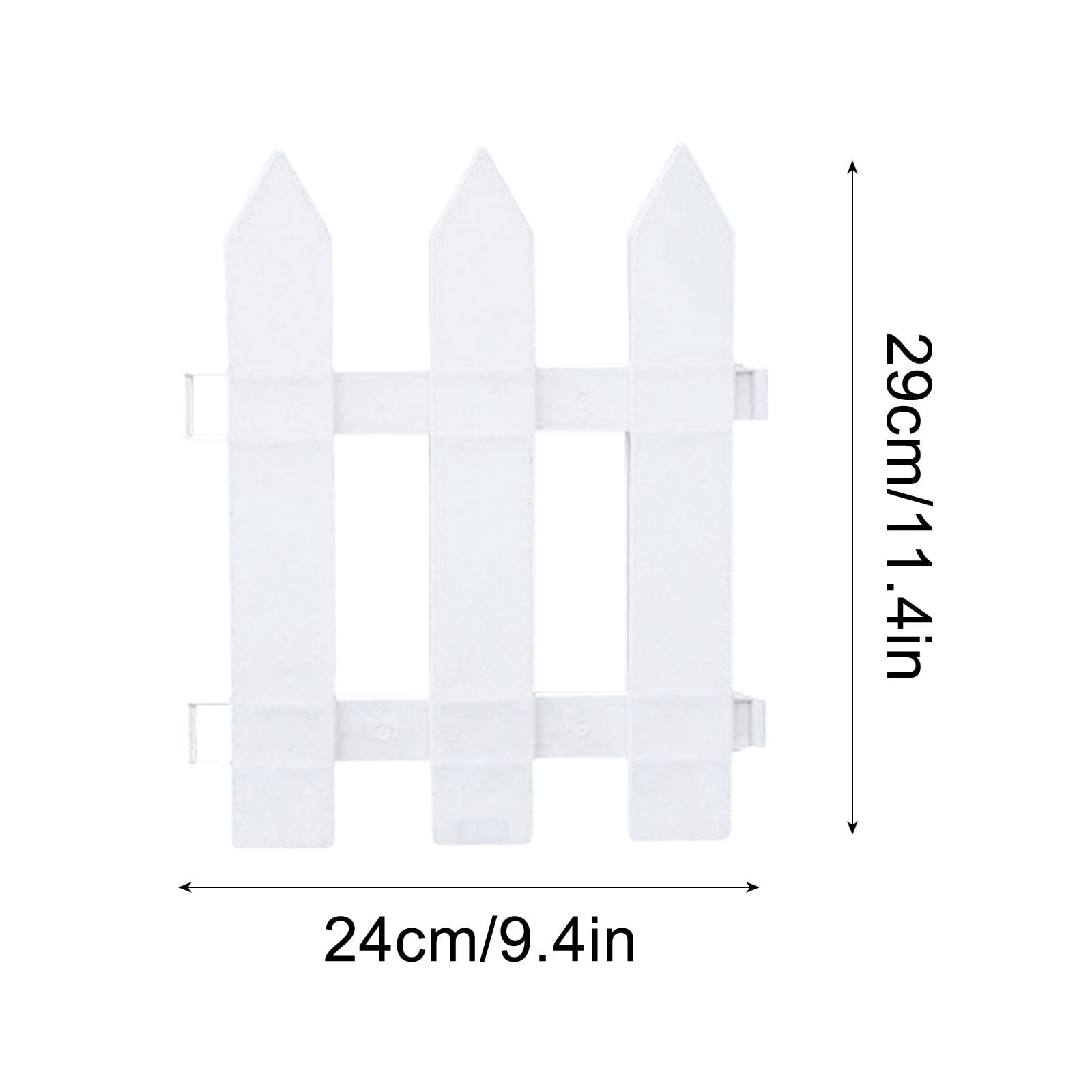 Plastic Fence Pvc Fence Garden Rural Courtyard Outdoor Vegetable Garden ...