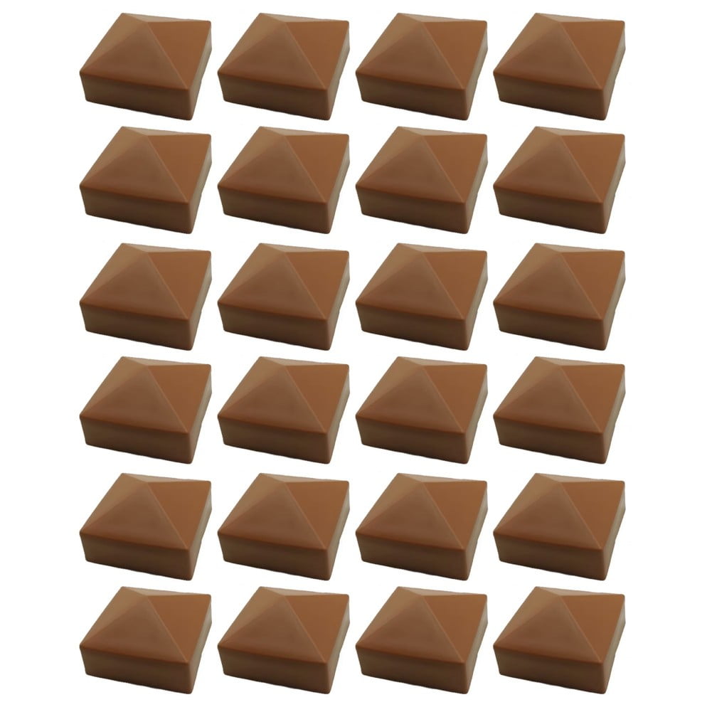 Plastic Fence Post Covers 7×7cm- Protect & Beautify Your Wooden Posts ...