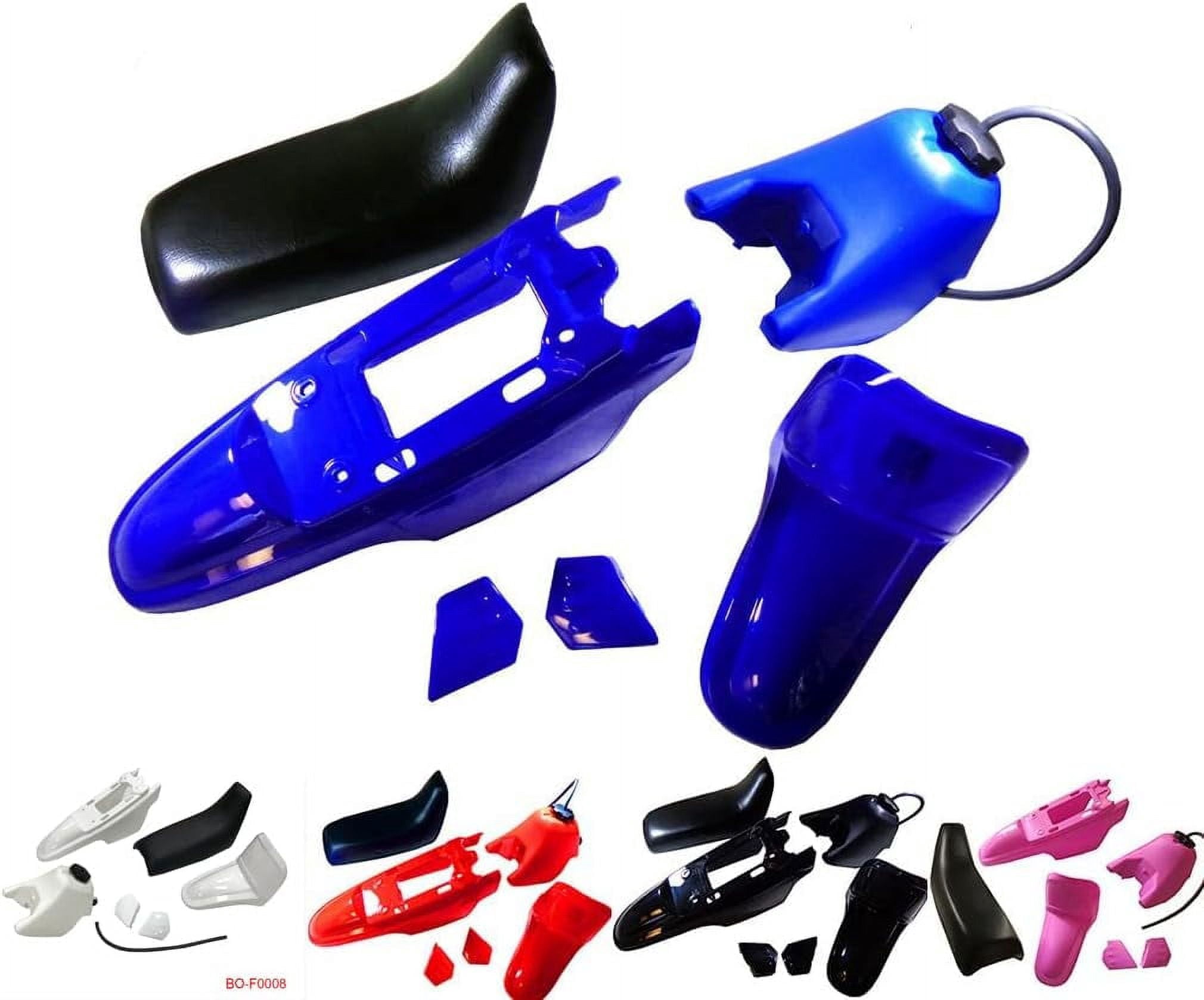 Plastic Fender Body Seat Gas Tank Kit for Yamaha PW50 PY50 PW 50 (Pink ...