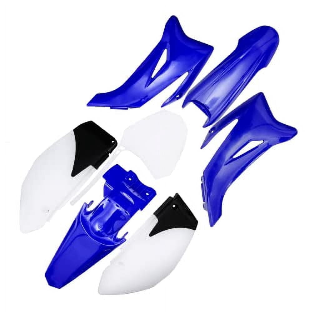 Plastic Fender Fairing Kit for TTR-R110E Pit Dirt Bike (Blue) - Walmart.com