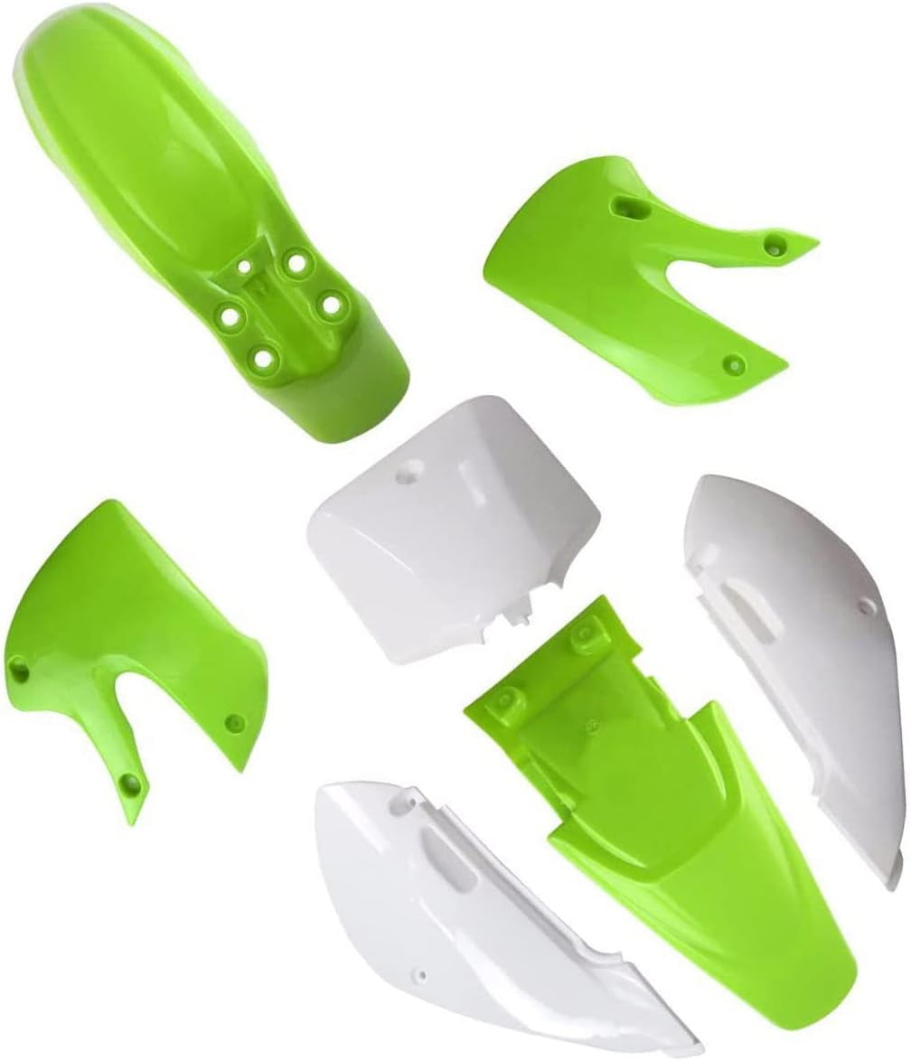 Plastic Fenders Replacement Plastics Fairing Kit Body Parts (Green ...
