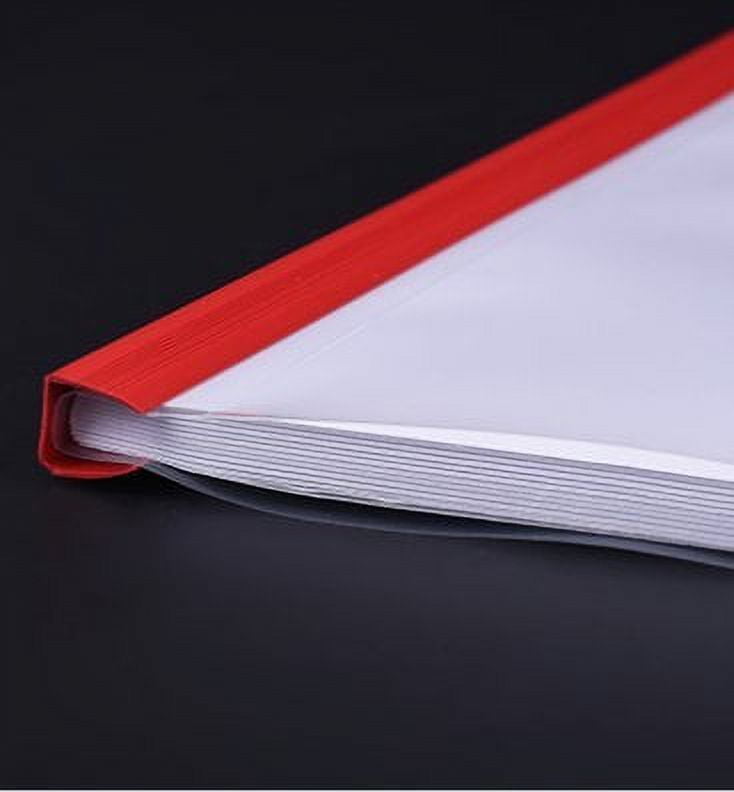 Plastic File Folder 10mm .. Sliding Bar Report Covers, .. 18C, 40 Sheet ...