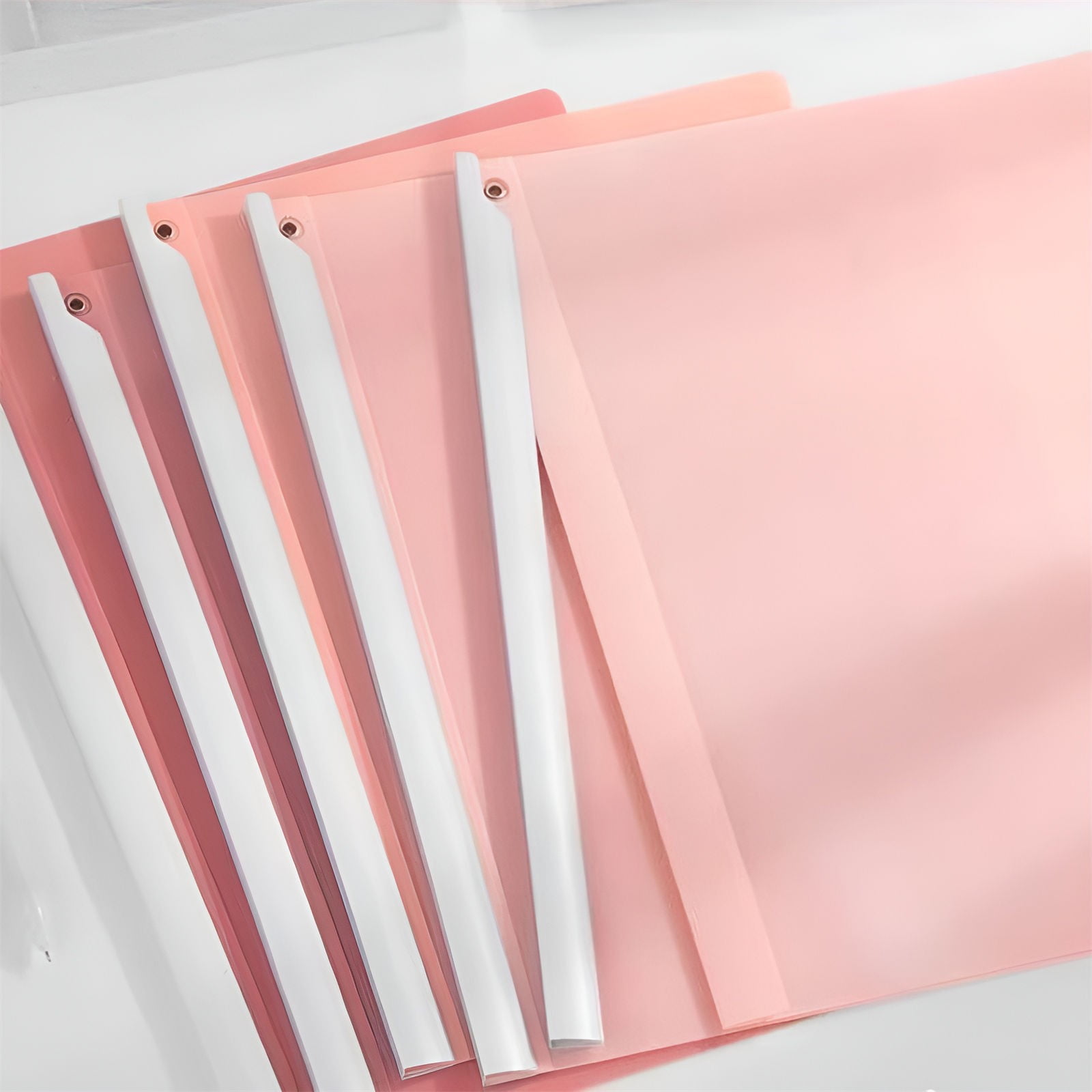 Plastic File Folders for Documents, Colored Folder with Swing Clip ...