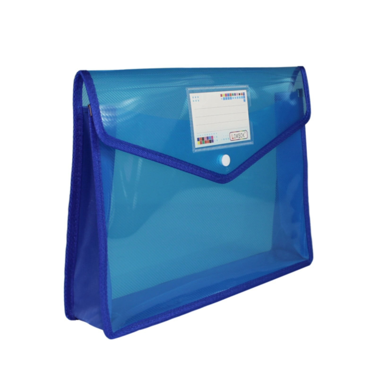 Plastic File Folders Transparent Expandable File Organiser Portable ...