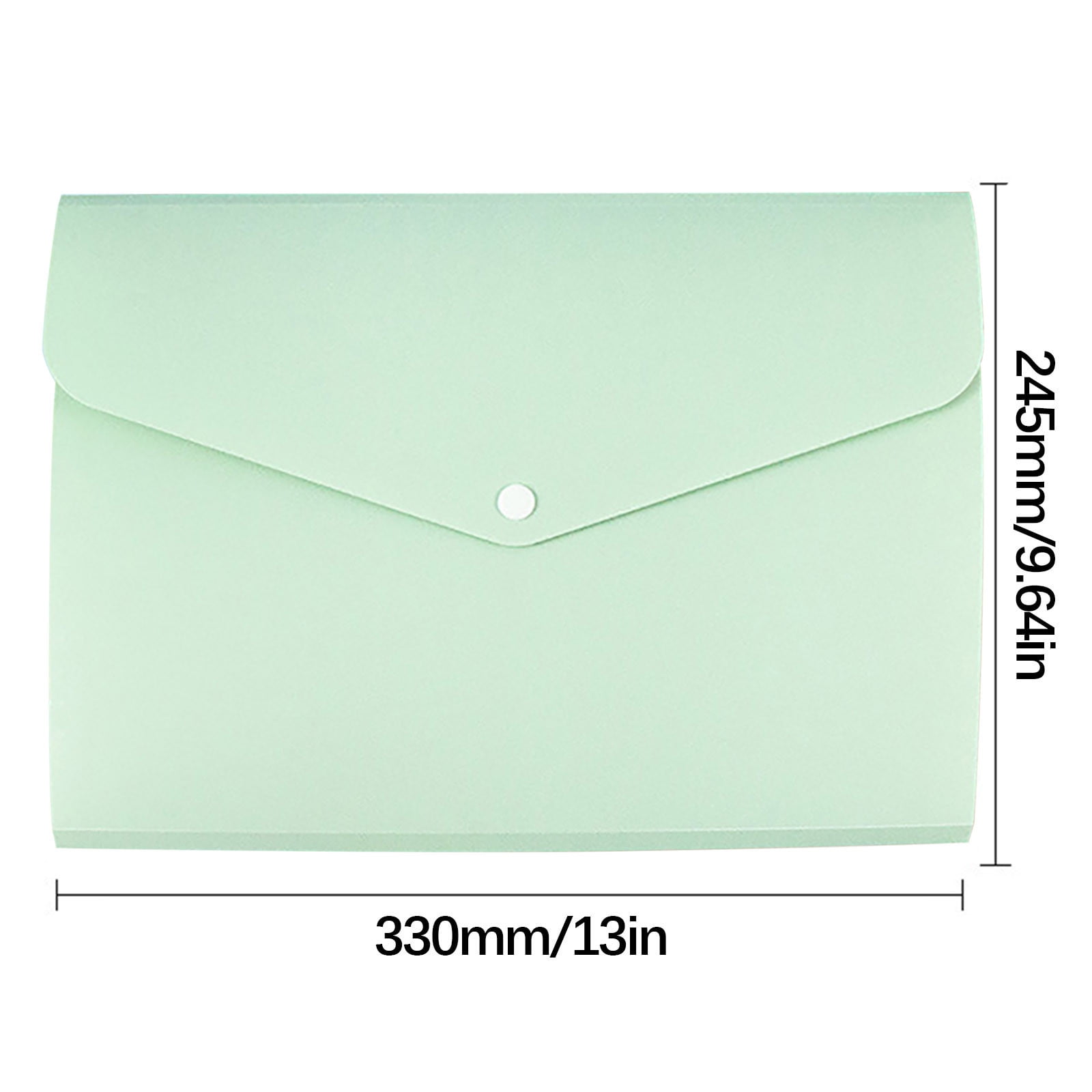 Plastic File Folders, Waterproof Transparent Expandable File Organiser ...