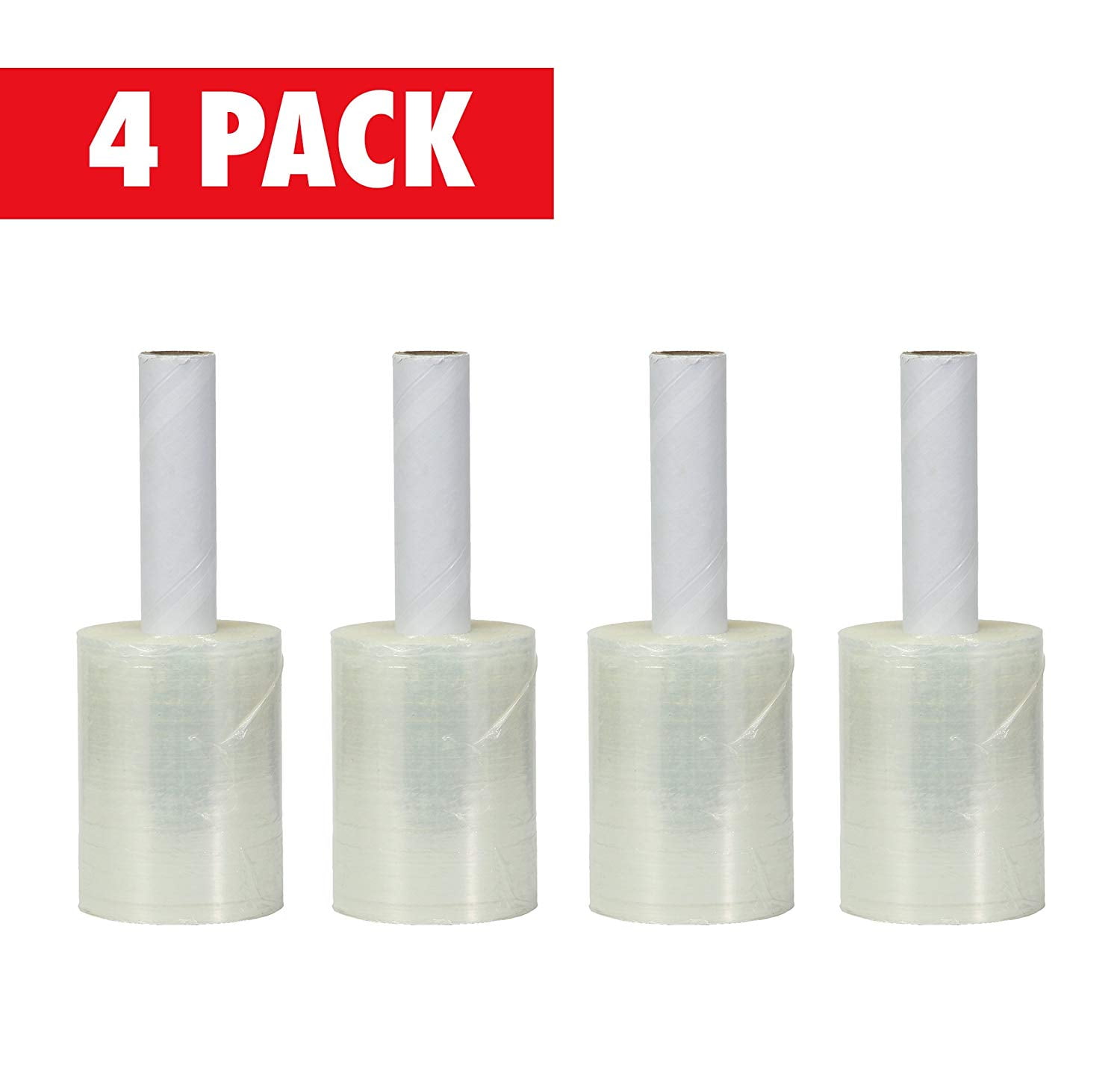 Plastic Film Pallet Wrap with Handle, 3 X 1000 Feet, 80 Gauge, Clear ...