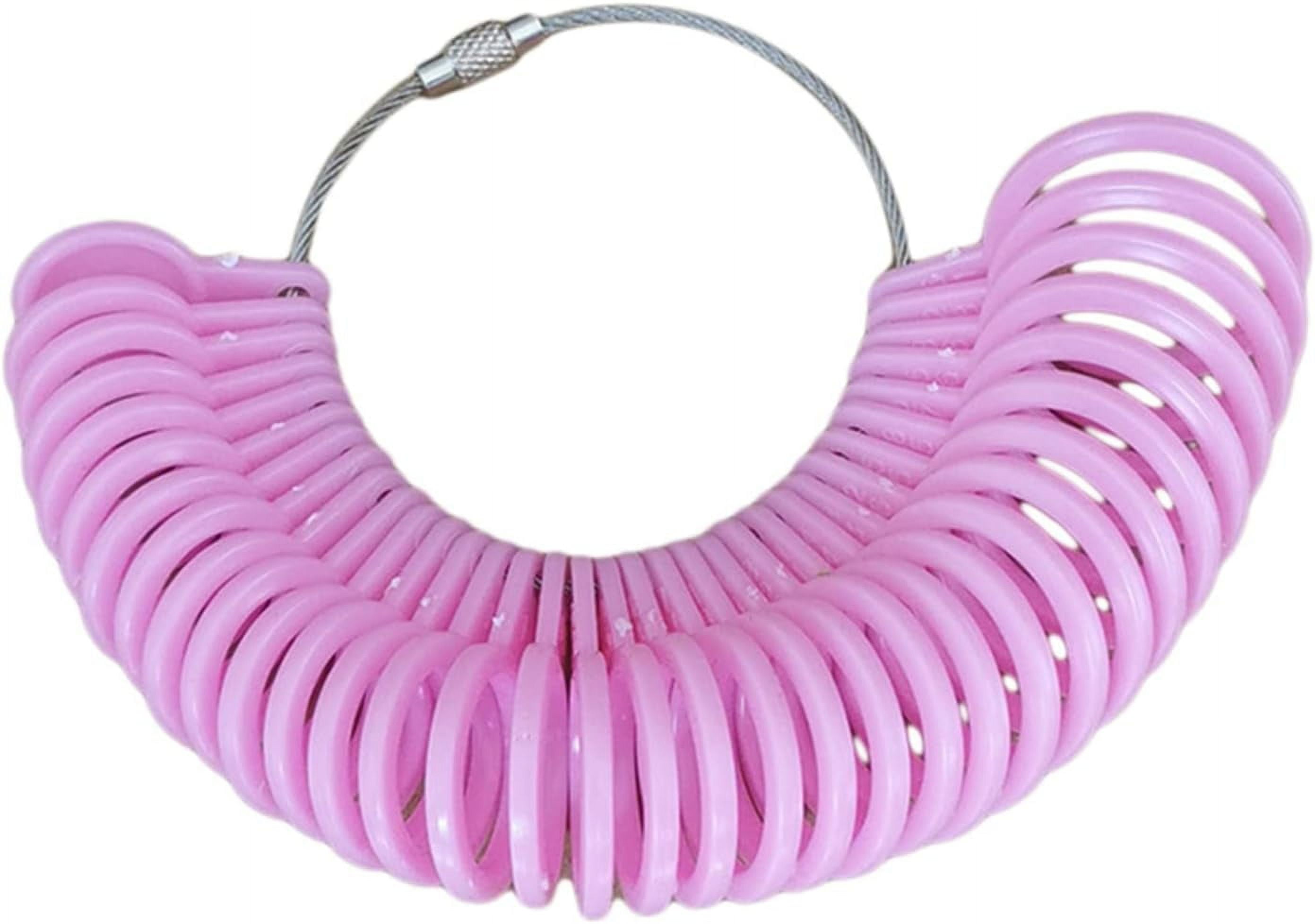 Plastic Finger Gauges Wedding Ring Sizer Measuring Tool Detachable ...