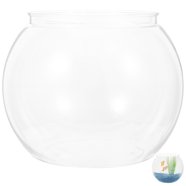 WINDLAND Wall Fish Bowl Hanging Clear Acrylic Plant Pot Aquarium 5.9in ...