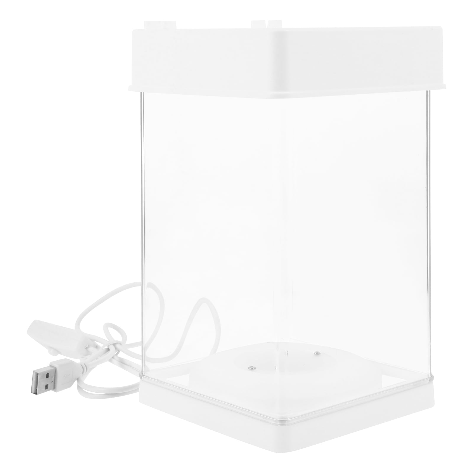 Plastic Fish Tank Household Goldfish Tank Fish Bowl Aquarium Tank Clear ...