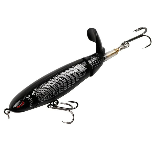 Plastic Fishing Stosh Set - Floating Rotating Tail, Built-in Rattles ...