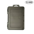 Plastic Fishing Tackle Accessory Box Fishing Lure Box Case 12 14 Room ...