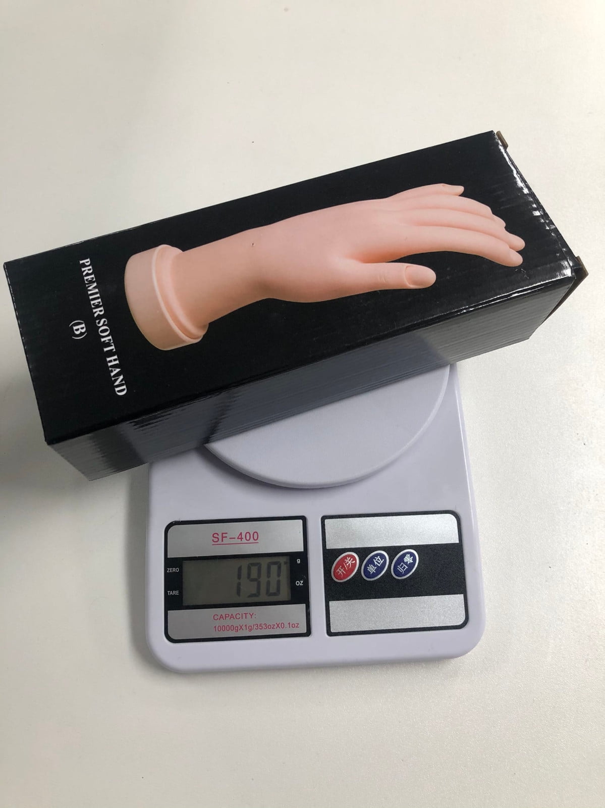 Plastic Flexible Soft Template Training Manicure For Nail Fingerss ...