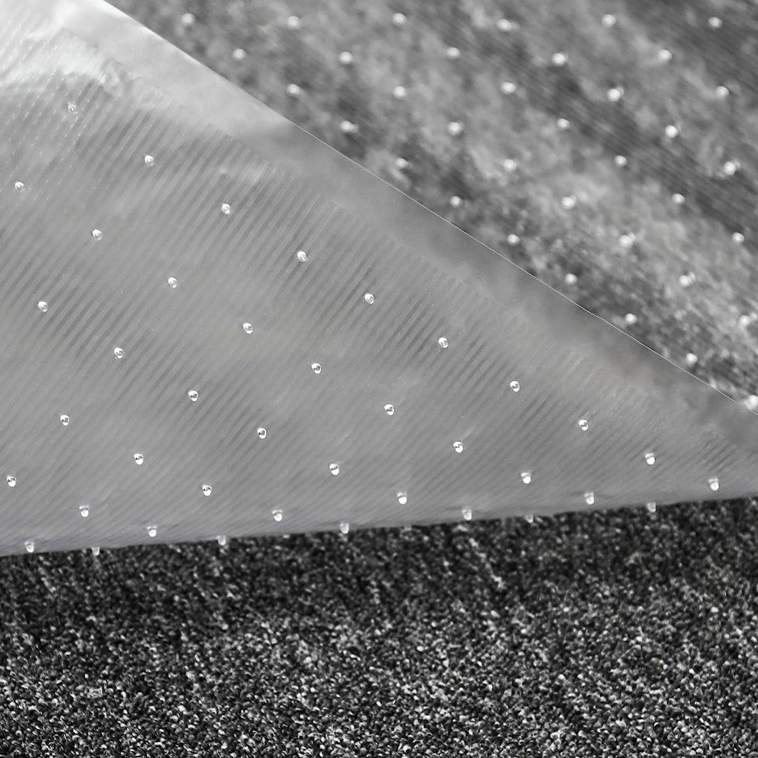 Plastic Floor Runner for Low Pile Carpet, Clear Vinyl Carpet Protector ...