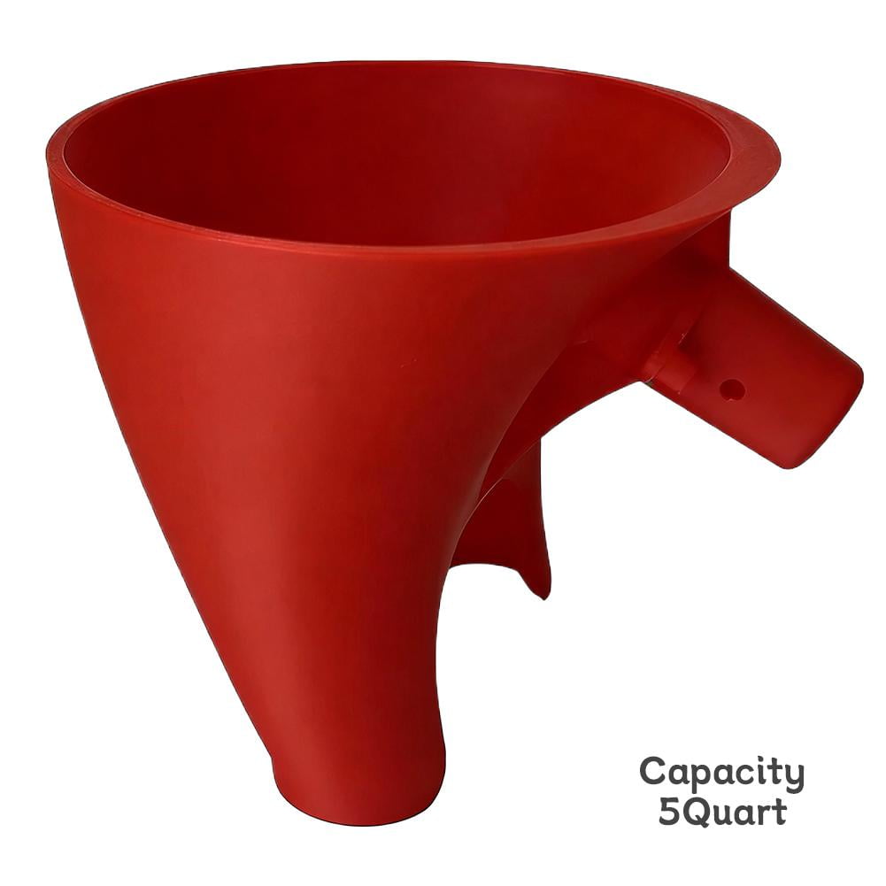 Plastic Flour Funnel for Stand Mixer, Mess-Free Design, 14*10*12cm ...