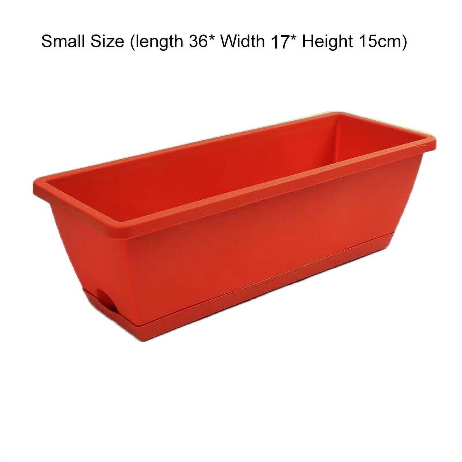 Plastic Flower Pots Family Balcony Plants Vegetables and Flowers Large ...