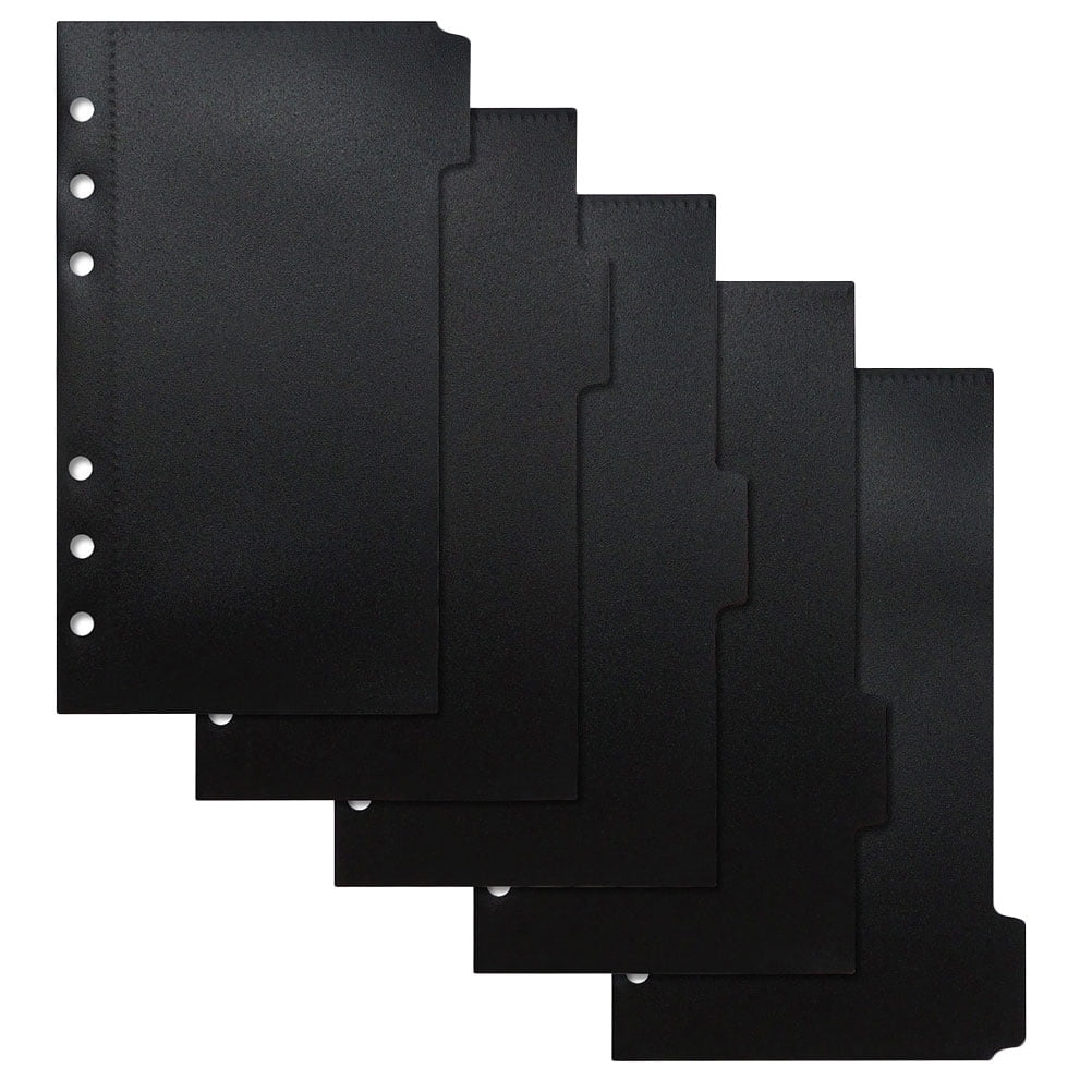 Plastic Folders File Binder Cash Letter Pocket Note Pads Frosted Loose ...